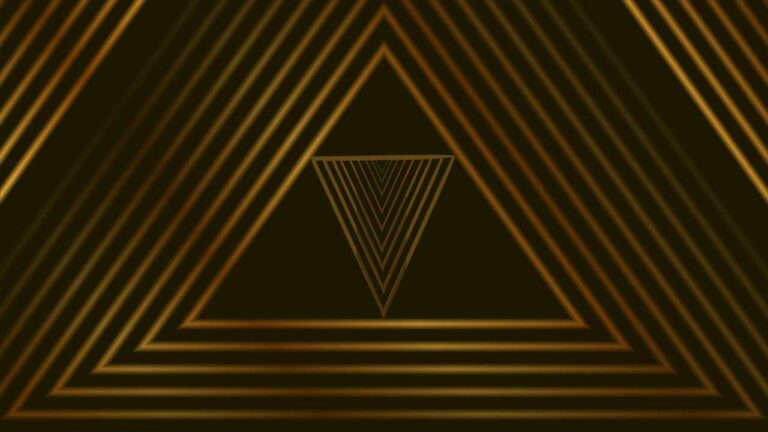 Triangle With Upside Down Triangle Inside Meaning: Triangle