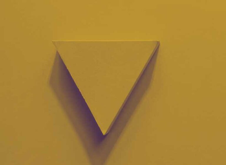 Upside Down Triangle Sign Meaning: Upside-Down Triangle