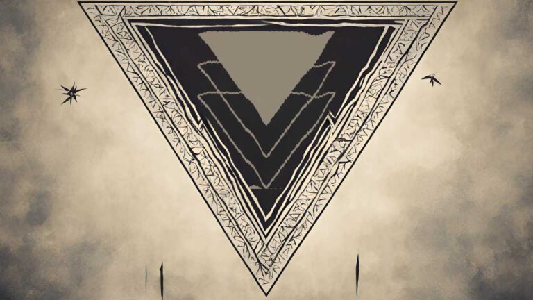 3 Upside Down Triangles Meaning: Upside-Down Triangle