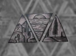 Two Triangles One Upside Down Meaning: Double Triangle