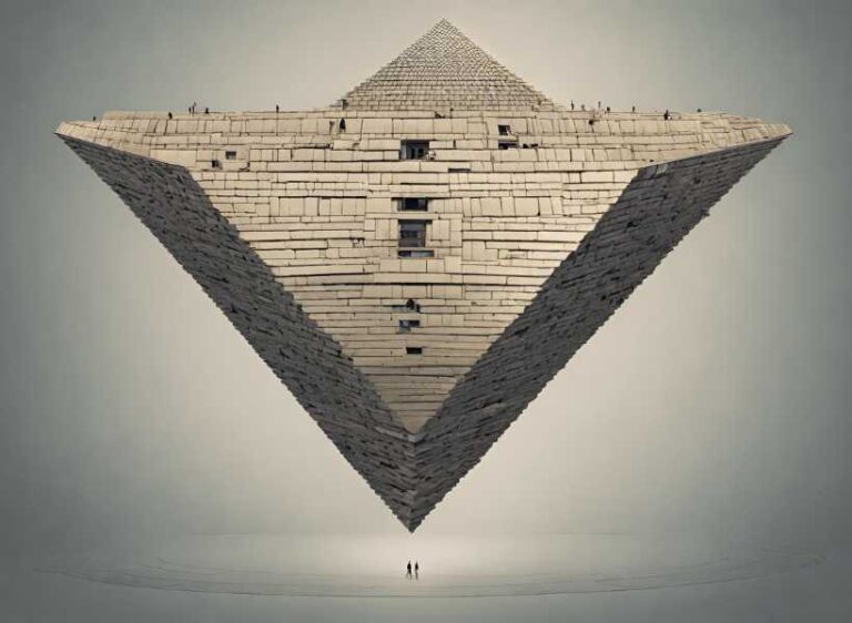 Inverted Pyramid Spiritual Meaning: Upside Triangle Symbol
