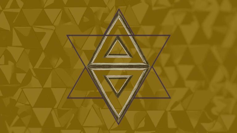 Two Triangles One Upside Down Meaning: Double Triangle