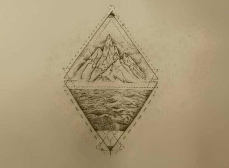 Two Triangles One Upside Down Meaning: Double Triangle