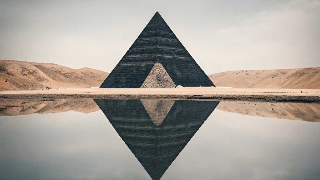 Upside Down Pyramid Religious Meaning: Religious Symbol