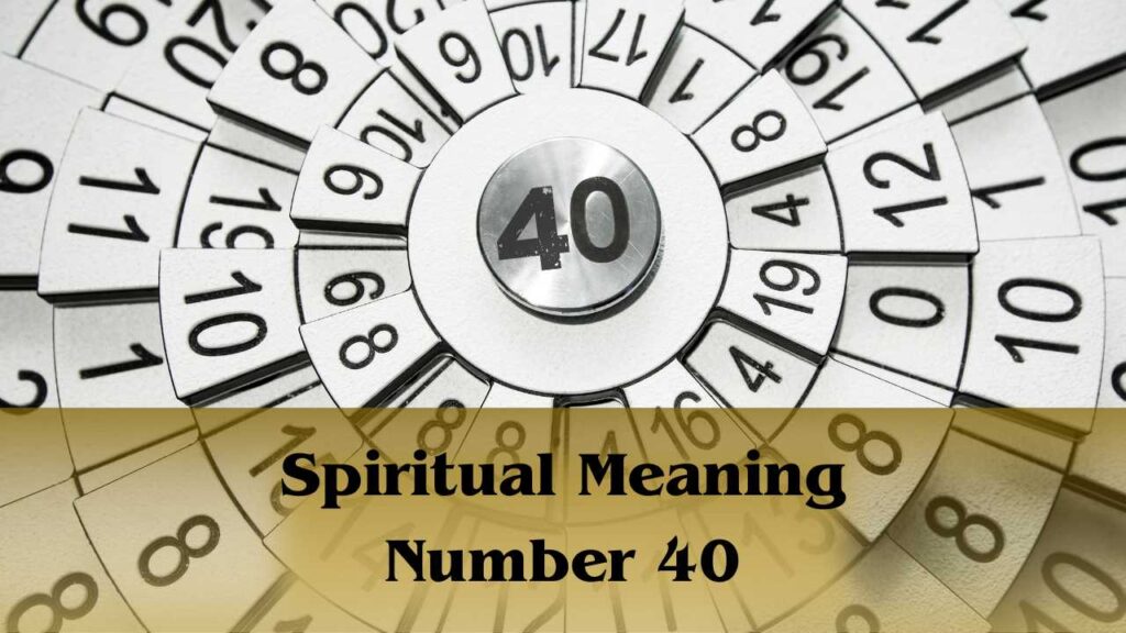 Spiritual Meaning Number 40: Meaning Of The Number 40
